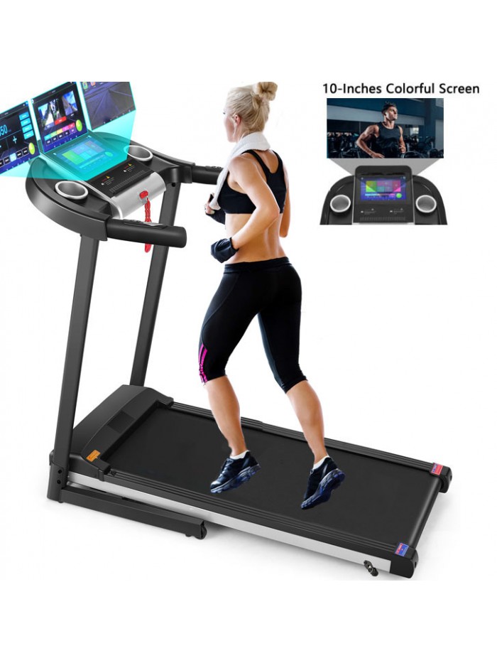 Treadmill with 10" HD Touchscreen Wifi Connection,3.25 ...