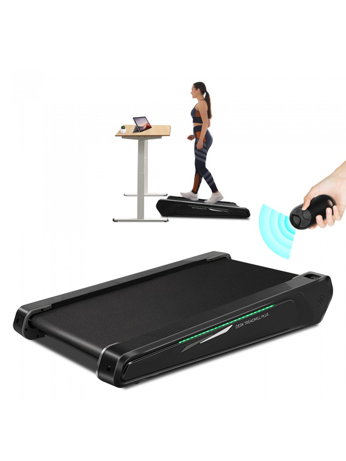 Tikmboex Walking Pad Treadmill with 5% Incline, 2.5HP Under ...